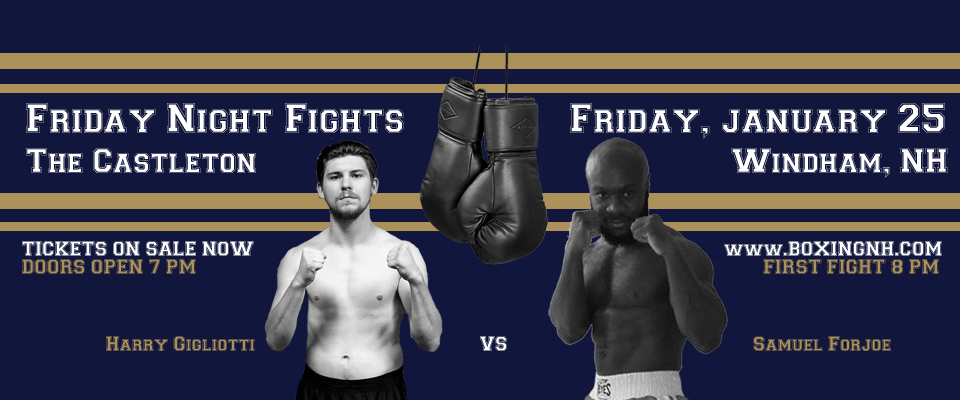 HAVERHILL’S GIGLIOTTI TO MAKE PRO DEBUT AT WINDHAM BOXING EVENT ...