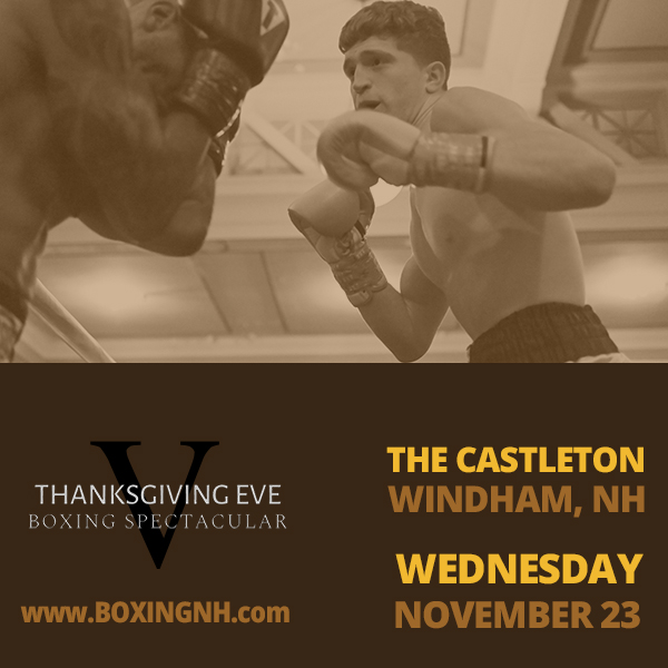 Thanksgiving Eve Boxing Spectacular V Announced – Boston Boxing Promotions