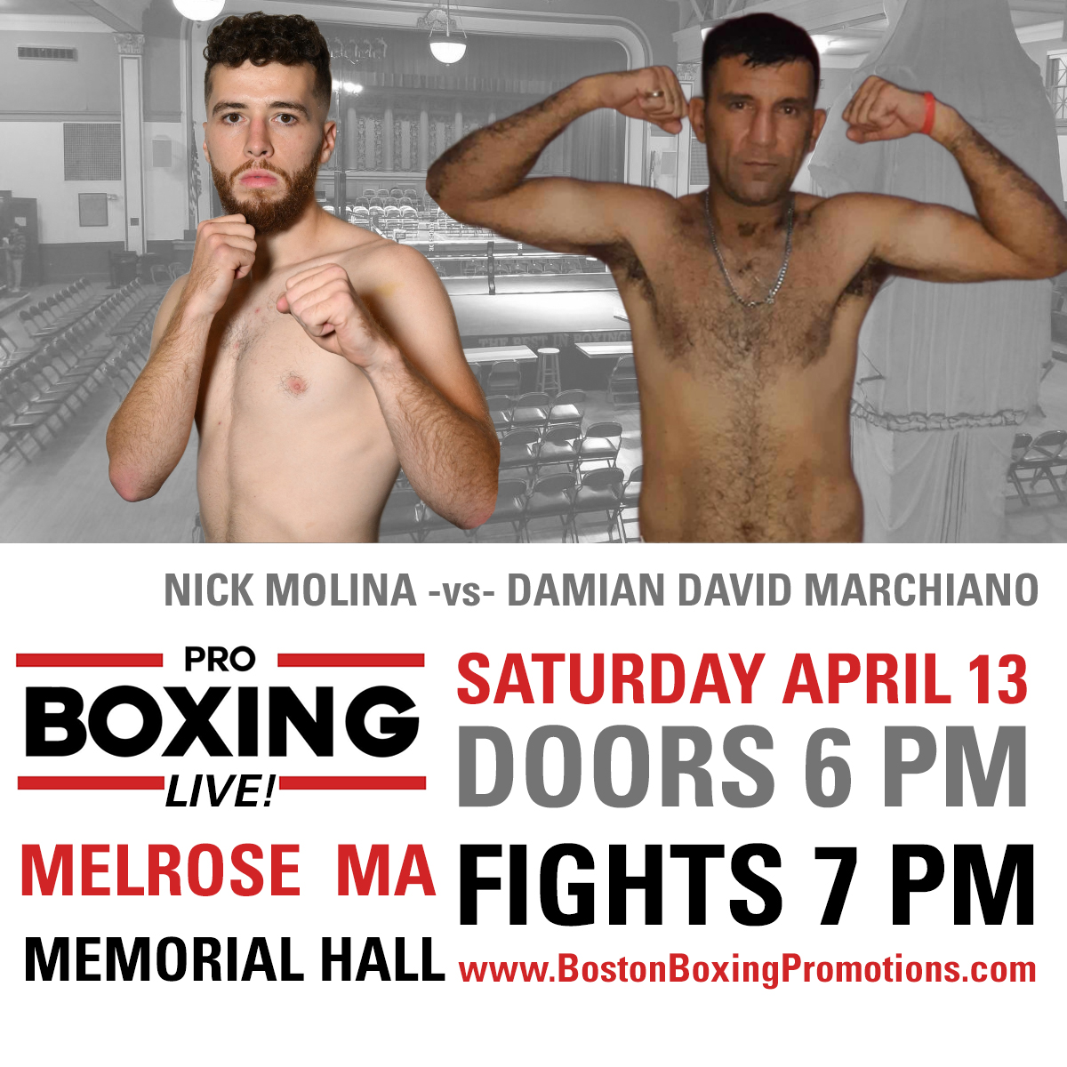 𝙉𝙄𝘾𝙆 𝙈𝙊𝙇𝙄𝙉𝘼 𝙍𝙀𝙏𝙐𝙍𝙉𝙎 𝘼𝙏 𝙋𝙍𝙊 𝘽𝙊𝙓𝙄𝙉𝙂 𝙇𝙄𝙑𝙀! – Boston Boxing Promotions
